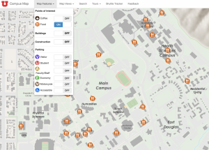 New Online Campus Map Launched – @theU