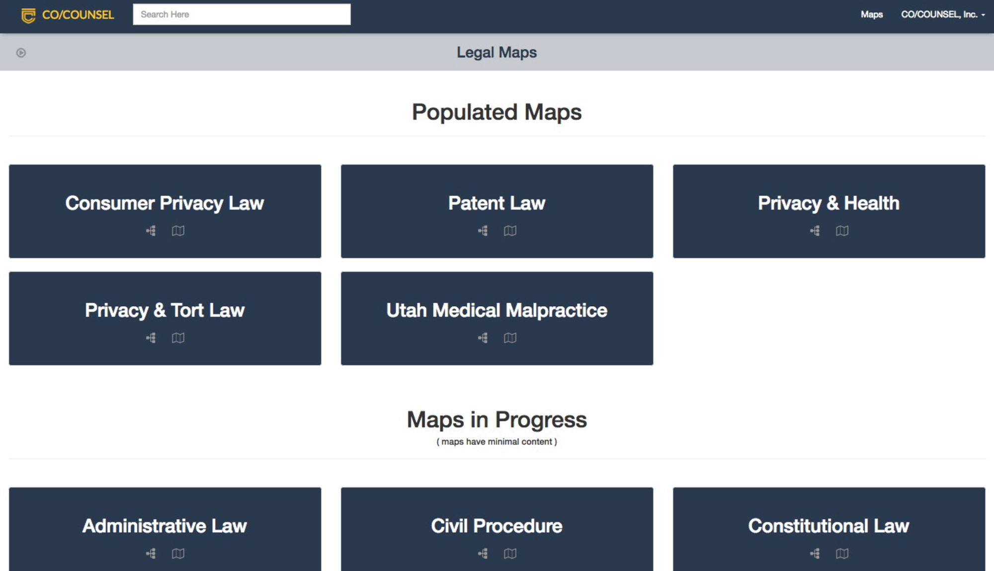 MAPPING THE LAW – @theU