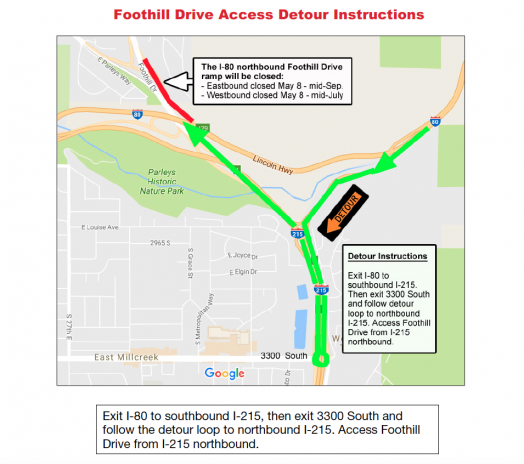 Commuter alert: Foothill closure – @theU