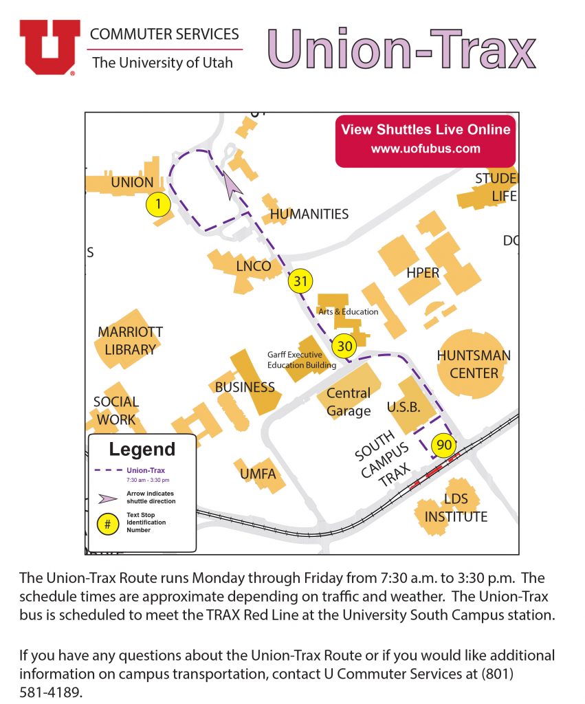 SHUTTLING U – @theU