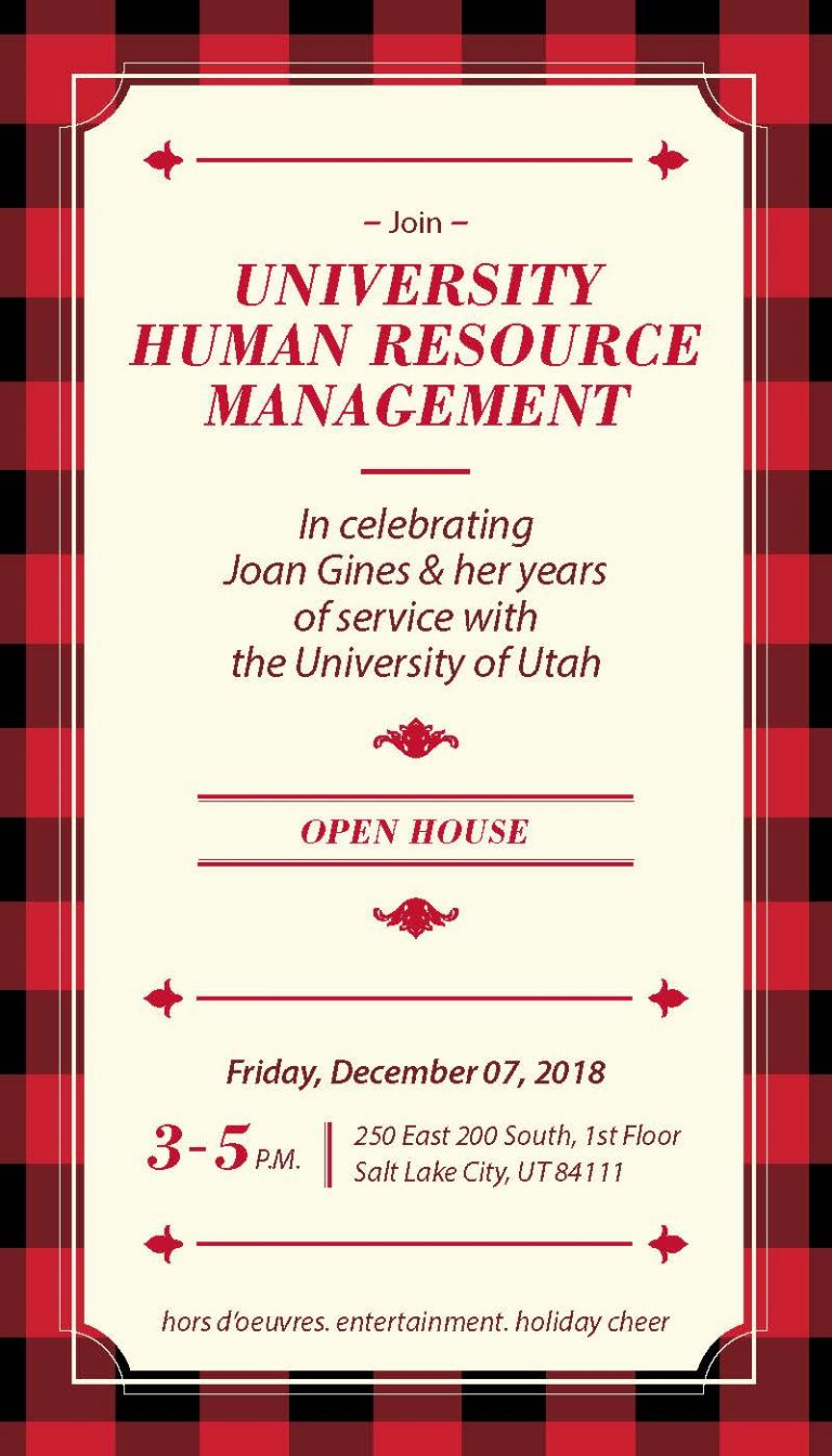 Human Resources open house – @theU