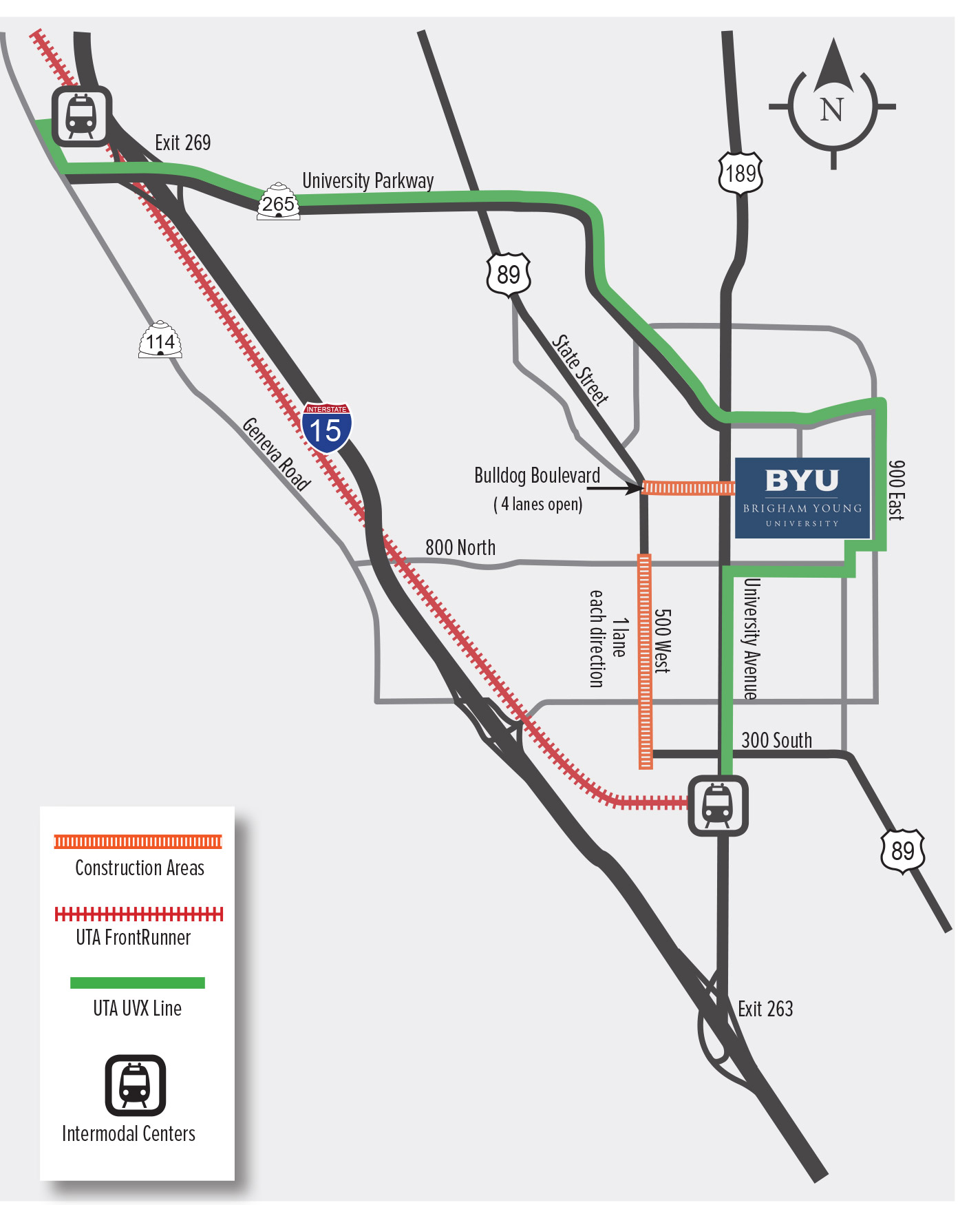 Getting to BYU for the football game – @theU
