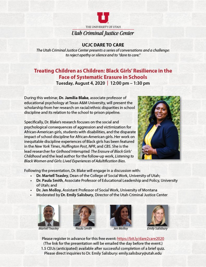 Treating children as children – @theU