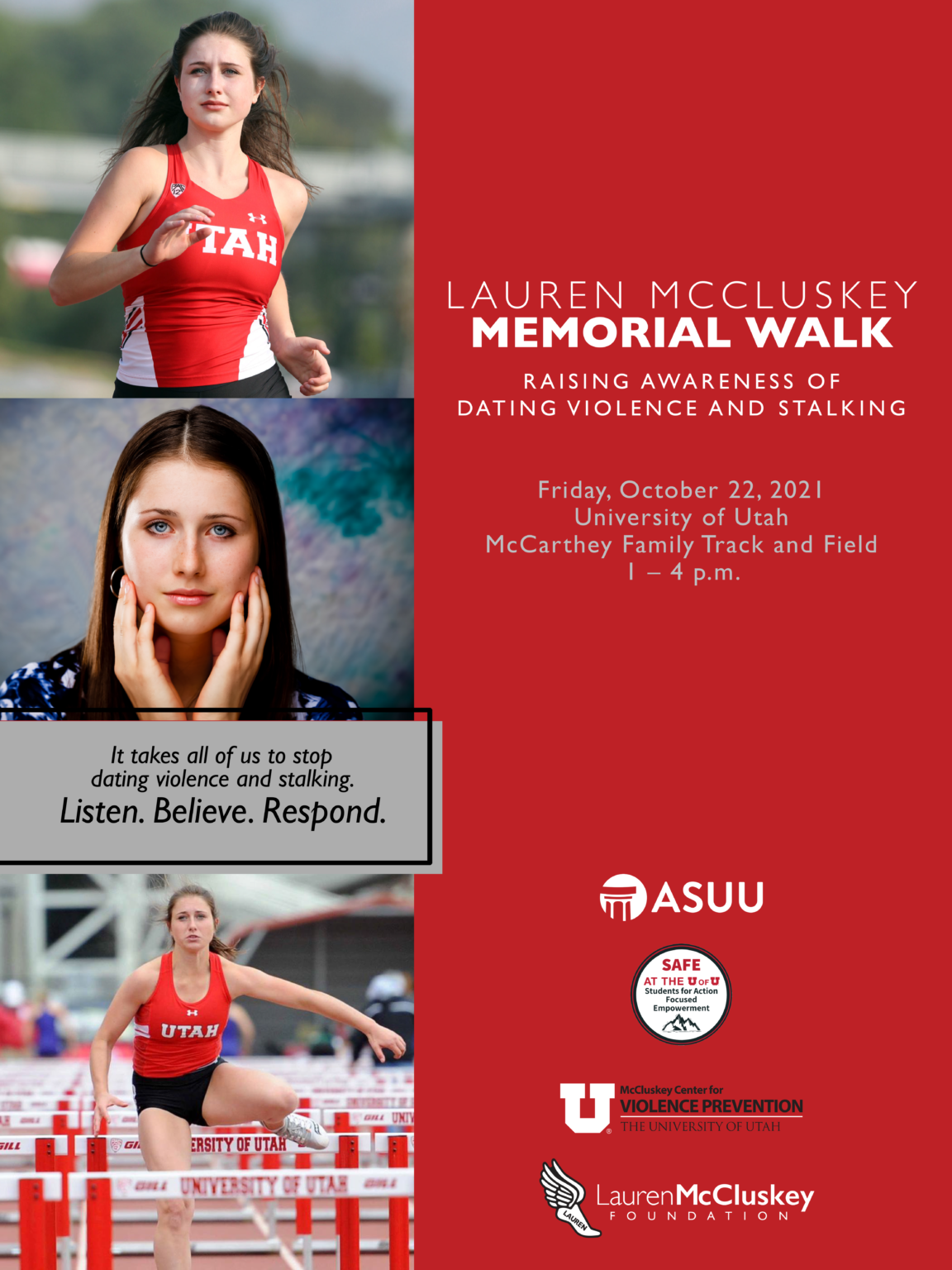 2021 Lauren McCluskey Memorial Walk – @theU