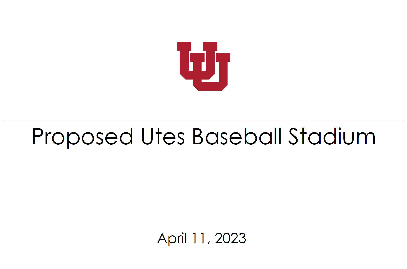 Plans for a new baseball stadium announced – @theU