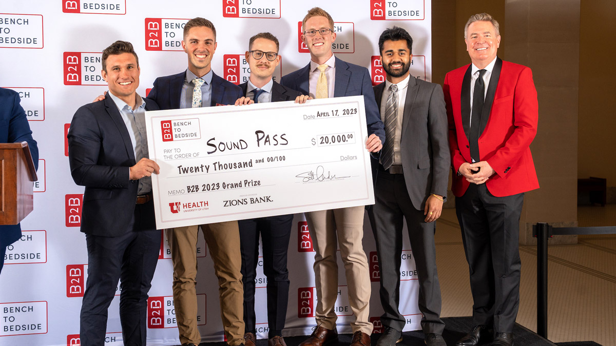 Student-designed neurosurgery device wins top prize at Bench to Bedside ...