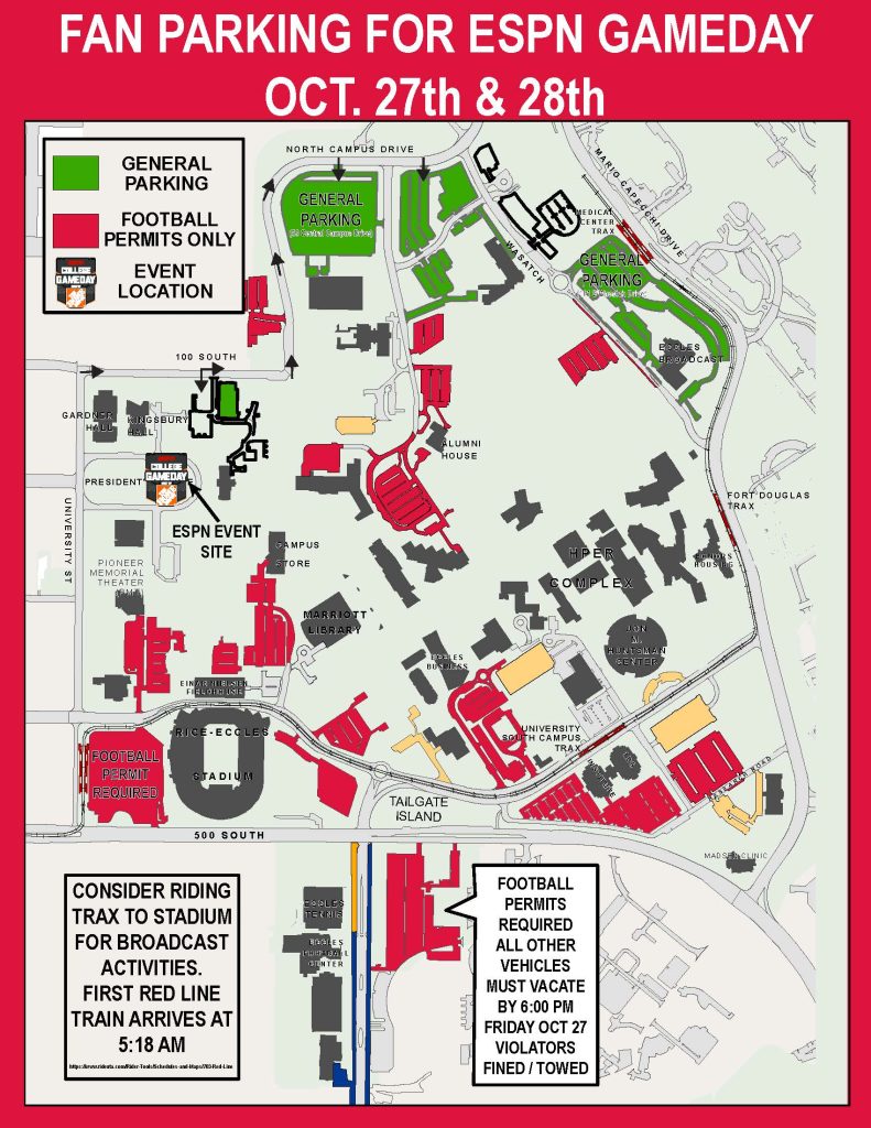 How ESPN’s GameDay will affect campus this week – @theU