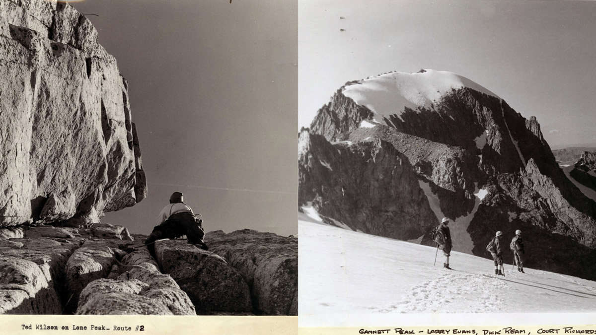 Scrapbooks show climbing history of Utah in the 1960s – @theU