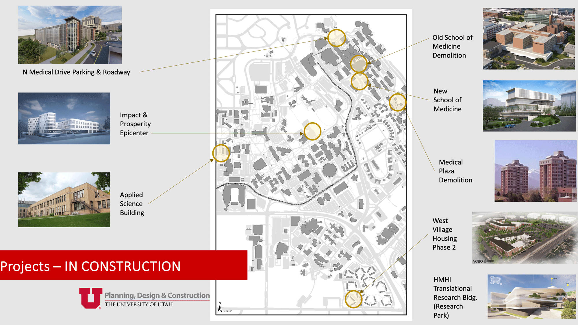 Major projects update December 2023 – @theU
