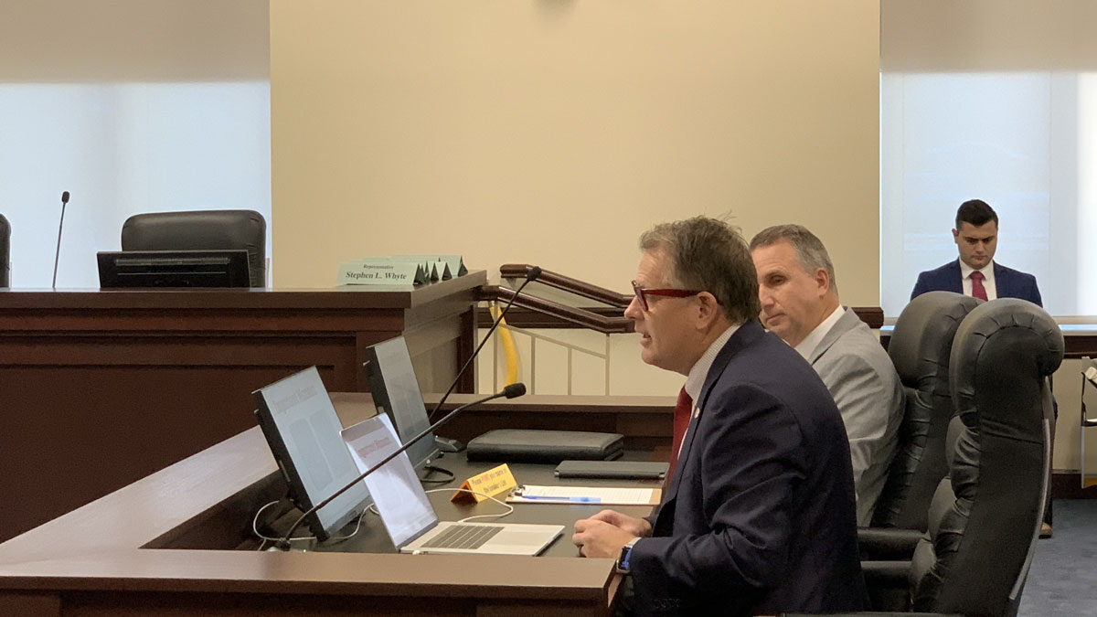 President Randall presents to lawmakers – @theU