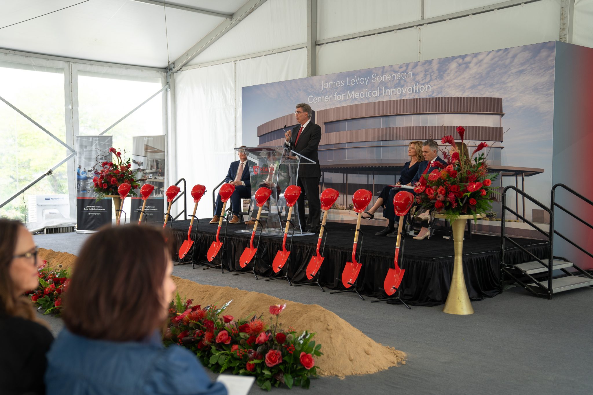 James LeVoy Sorenson Center for Medical Innovation groundbreaking – @theU
