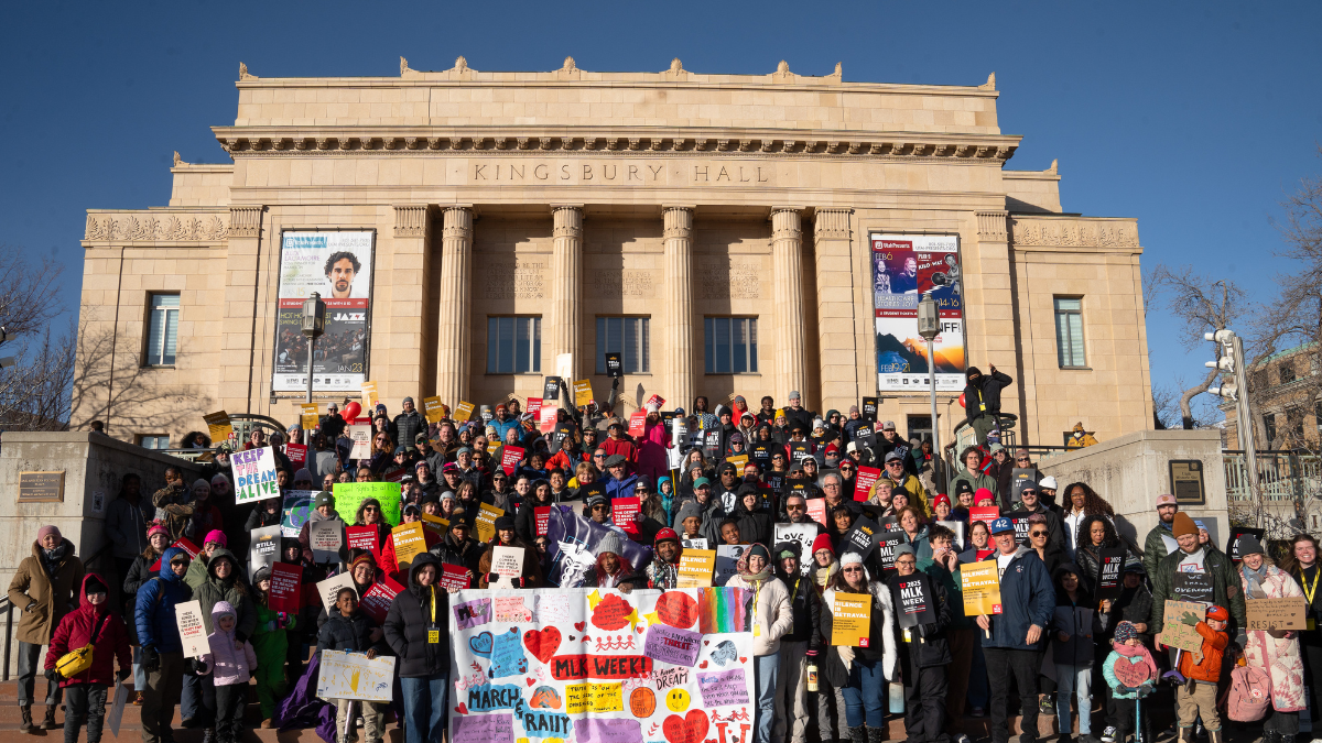 Celebrating MLK, the ongoing march to justice – @theU