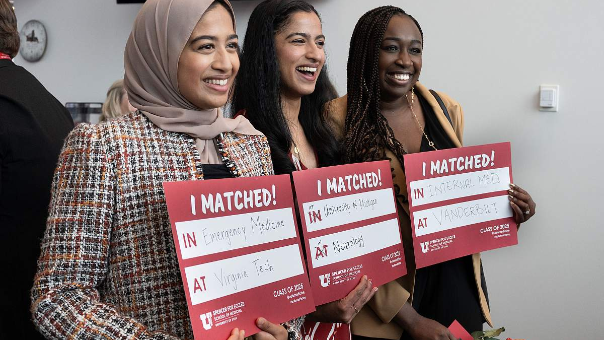 Celebrating success: Match Day 2025 – @theU