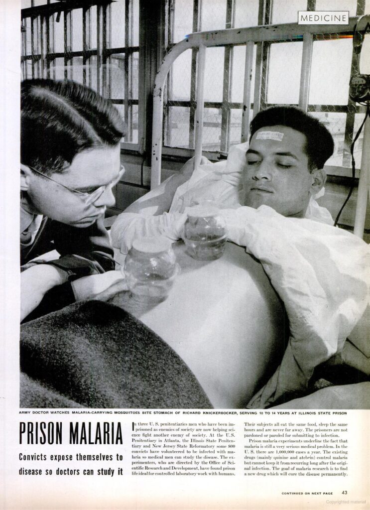 A new look at the Stateville prison malaria experiments – @theU