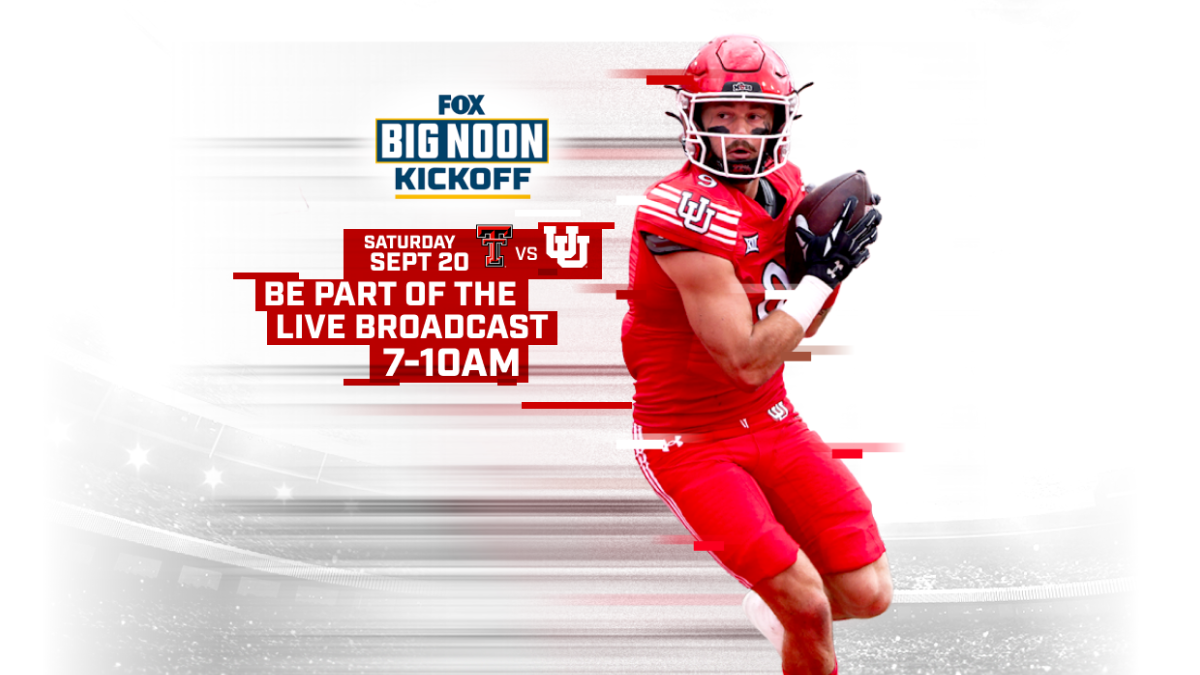 FOX Big Noon Kickoff touches down Saturday, Sept. 20 – @theU