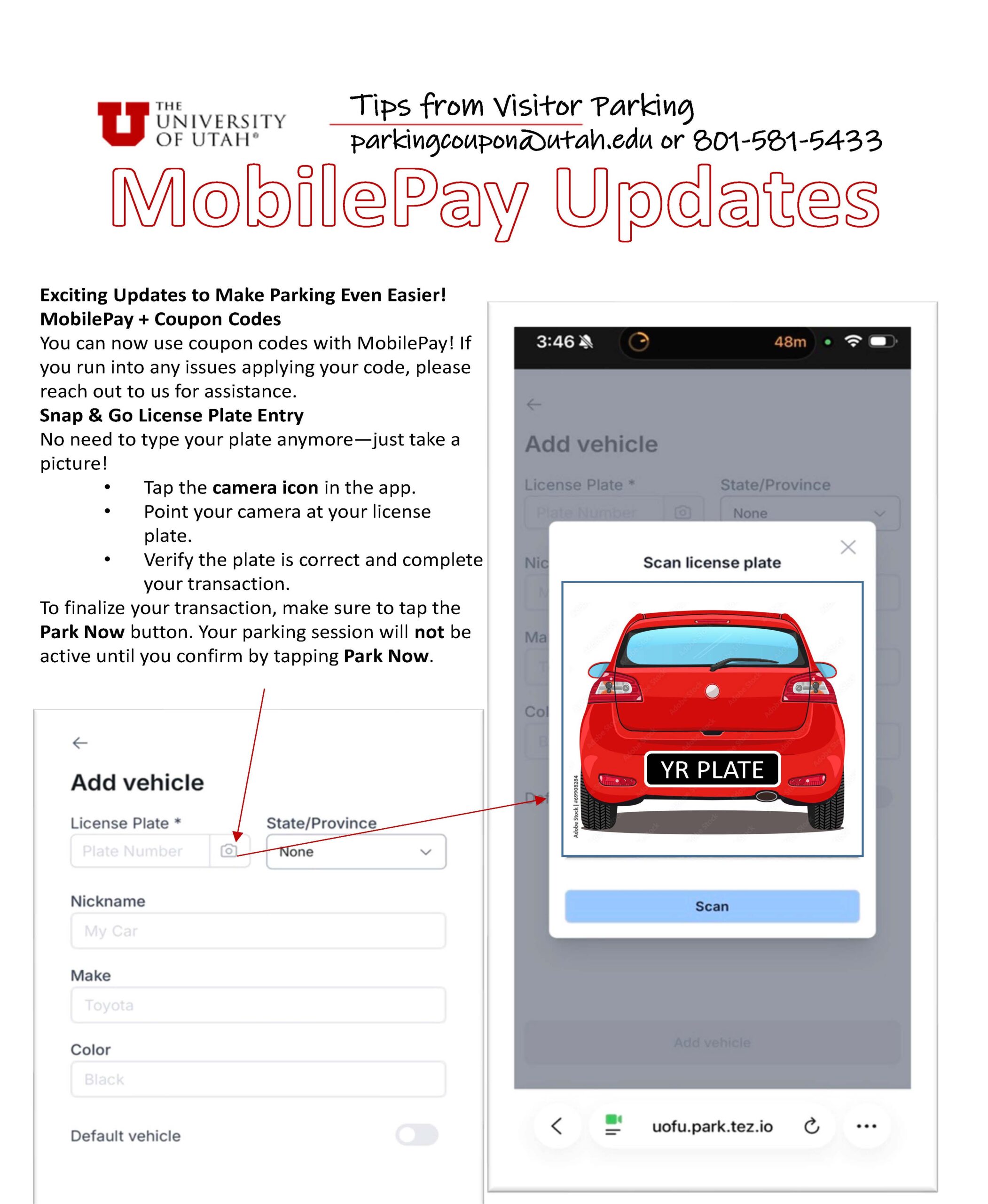 MobilePay for parking is better than ever – @theU